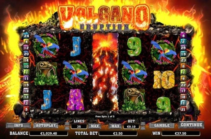 Volcano Eruption Online Slot Free Play Here: